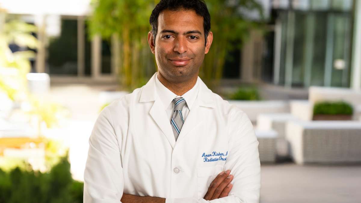 Dr. Amar Kishan honored with Steven A. Leibel Memorial Award | UCLA Health