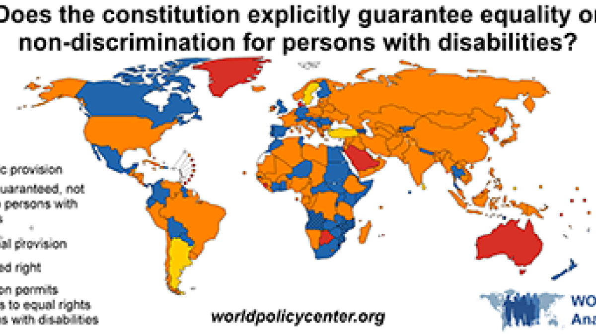 Better human rights protections around the world for people with ...
