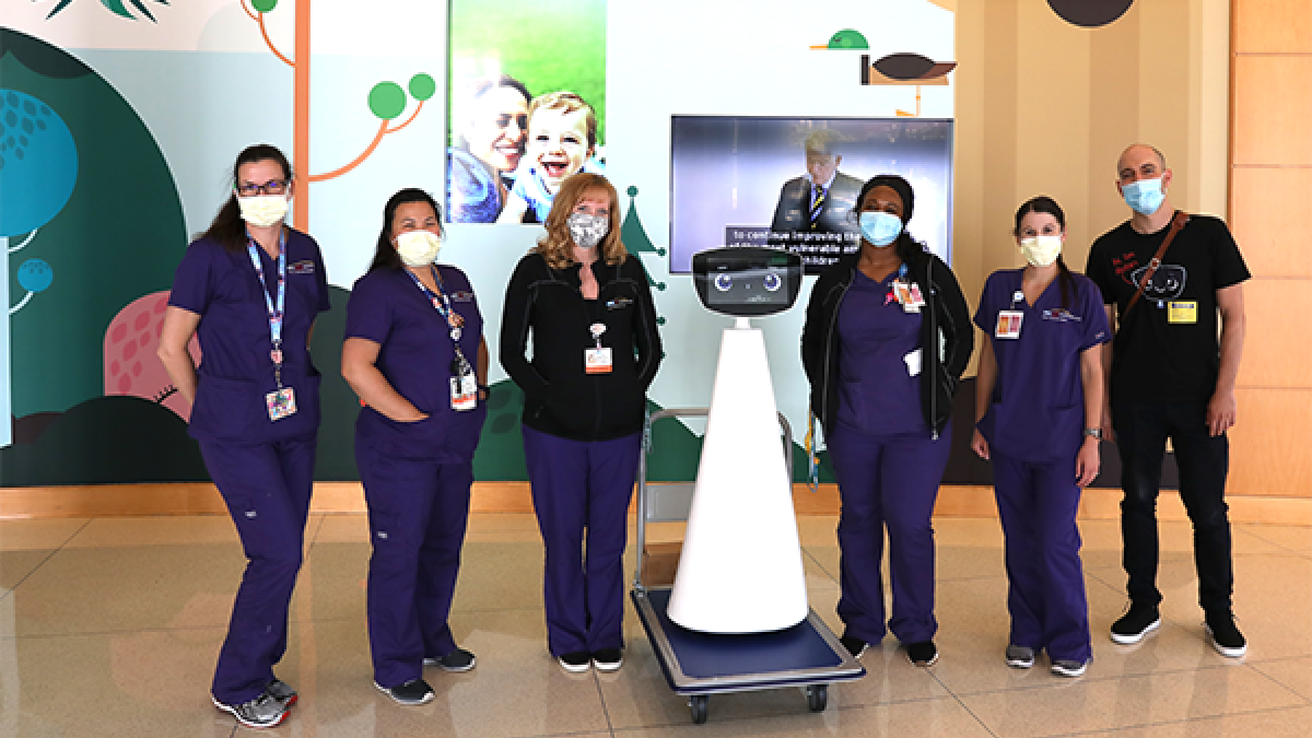 Welcome, Robin the AI robot | UCLA Health