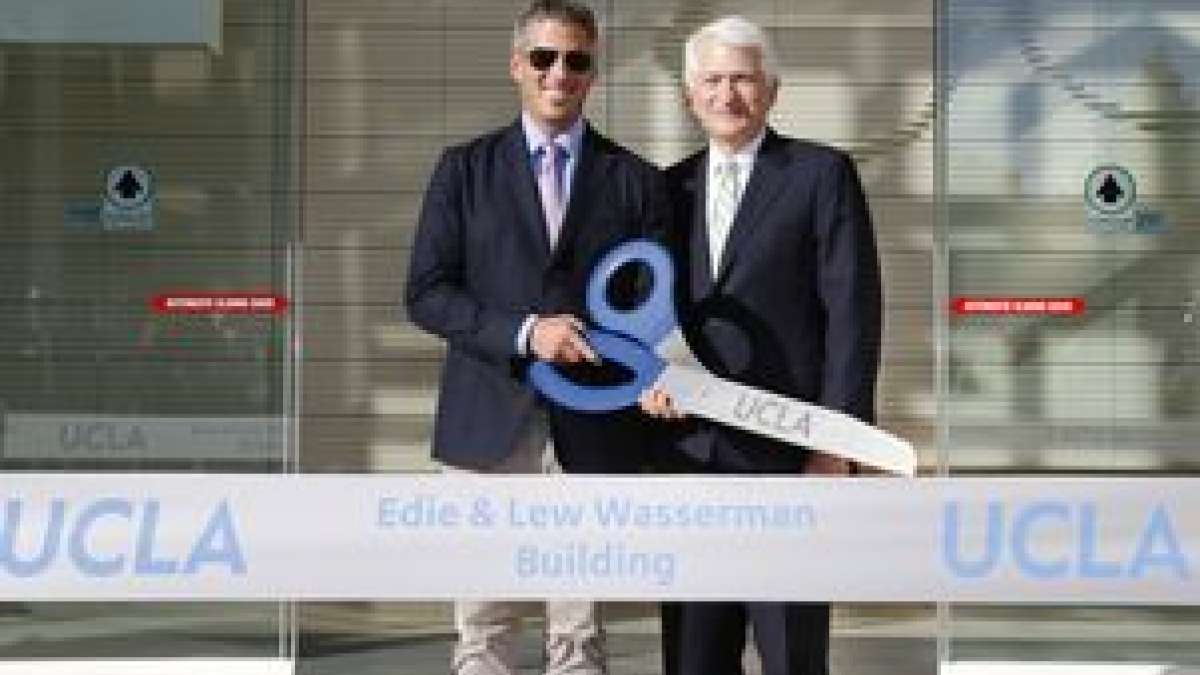 UCLA celebrates opening of Edie & Lew Wasserman Building | UCLA Health