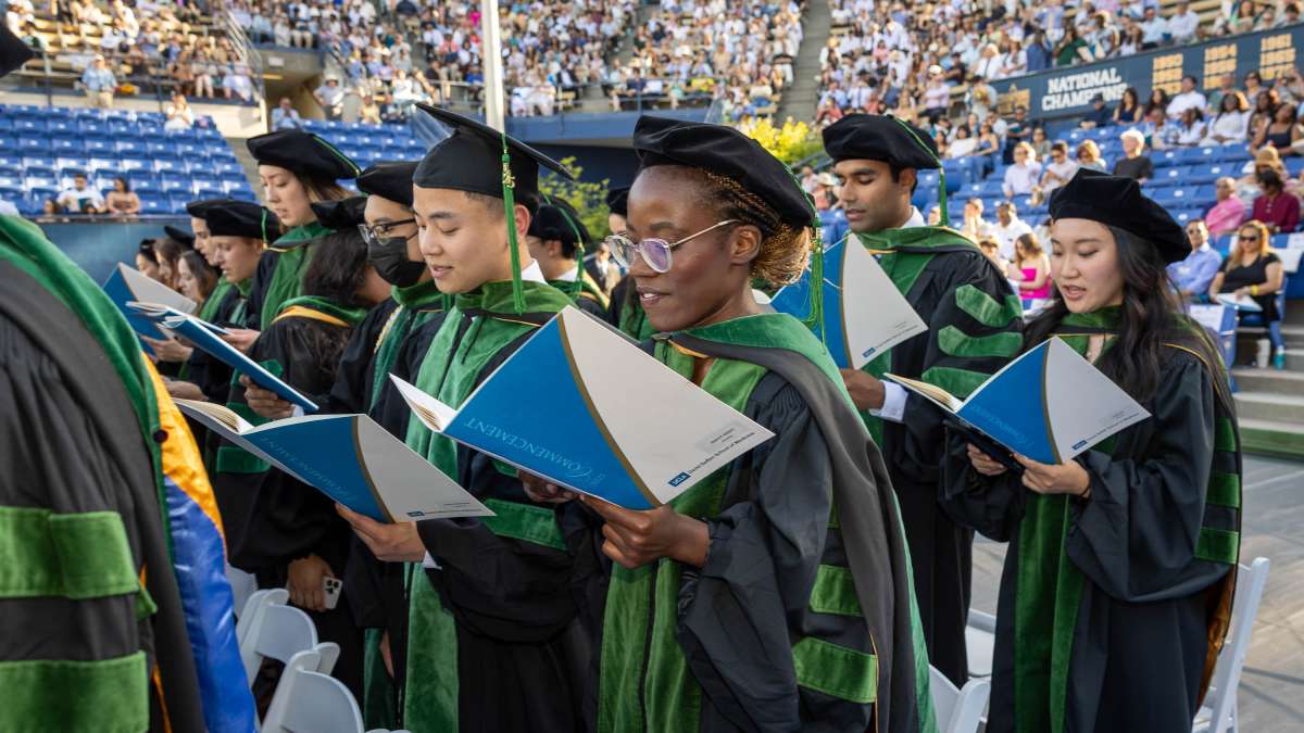 Graduating UCLA medical students step into the future of health care ...