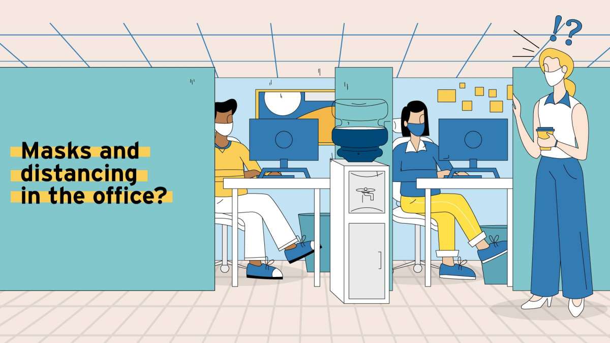 Remote workers prepare for return to a different kind of office space ...