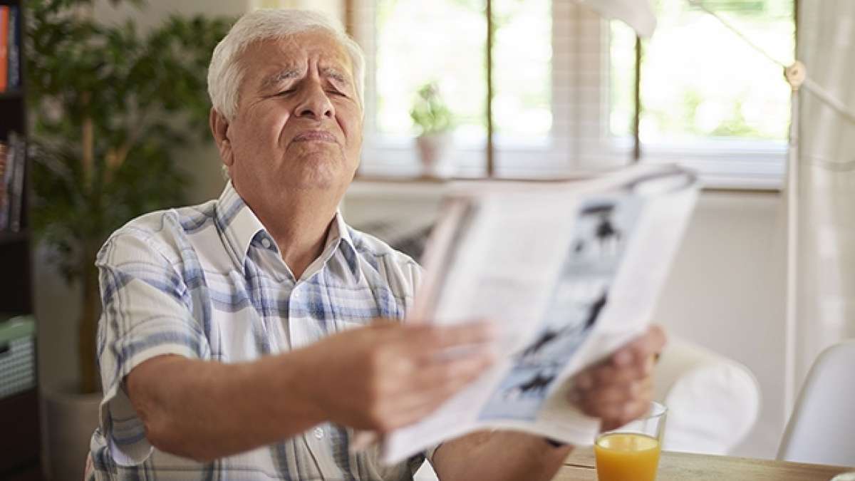 blurred vision diabetes example