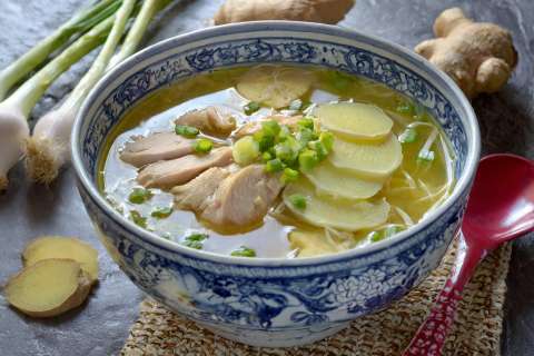 Korean Chicken Soup Recipe | Simms Mann UCLA Center for Integrative ...