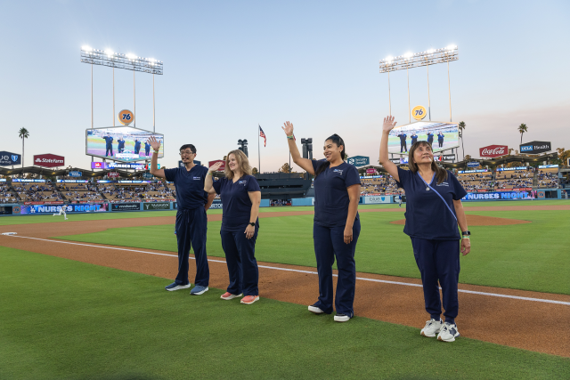 Dodgers honor pediatric oncology patients as ‘an inspiration to us all ...