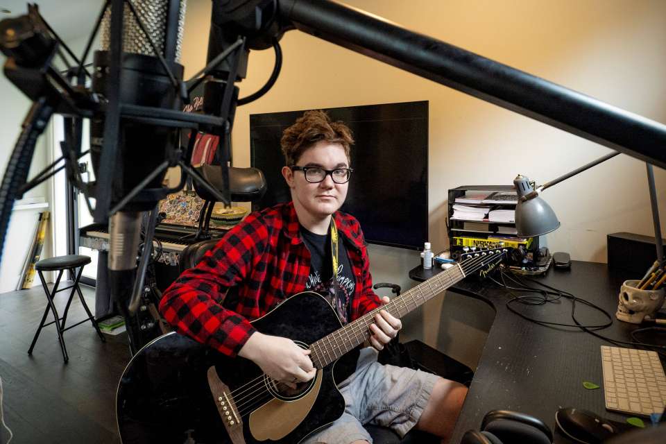 Rocker Cooper Jones won't let a genetic disorder stop him from making ...