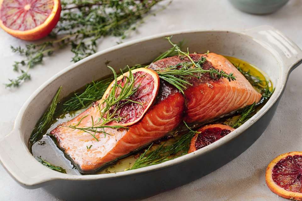 Slow Roasted Citrus Salmon | Simms Mann UCLA Center for Integrative ...