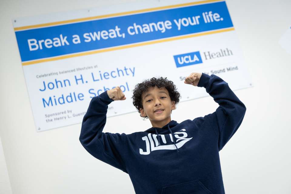 Liechty Middle School gets new fitness center from UCLA Health Sound ...
