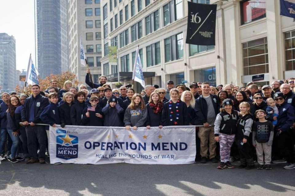 UCLA Health's Operation Mend returns to New York City's Veterans Day ...