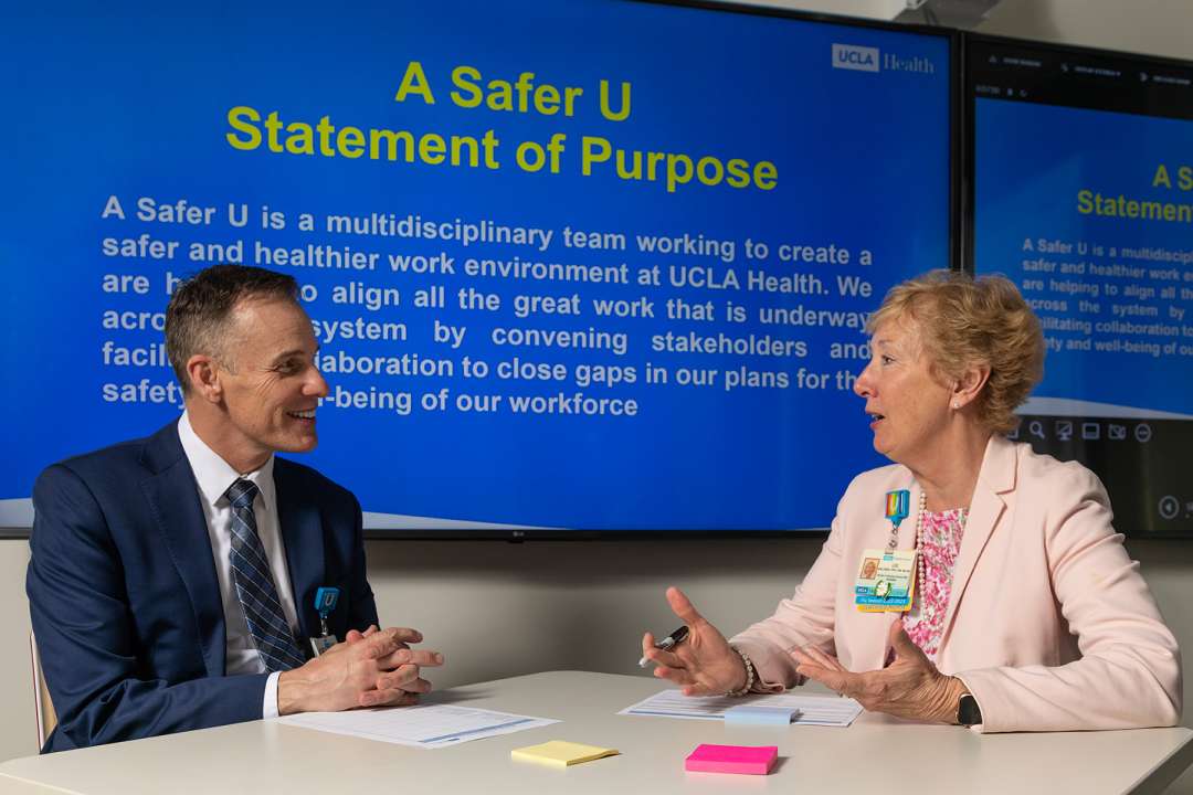 A Safer U for a safer workplace | UCLA Health