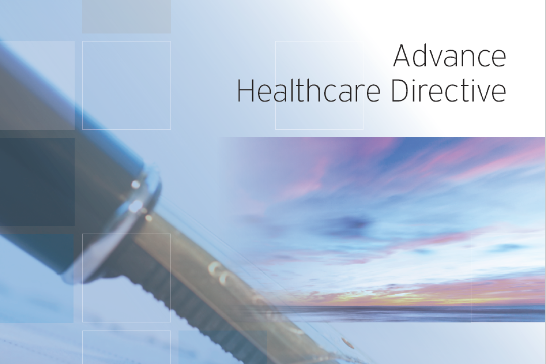 An advance directive provides guidance when patients are unable to ...
