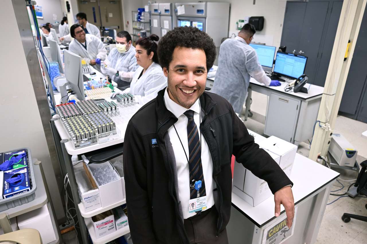 Automated blood tests deliver life-saving results in minutes | UCLA Health