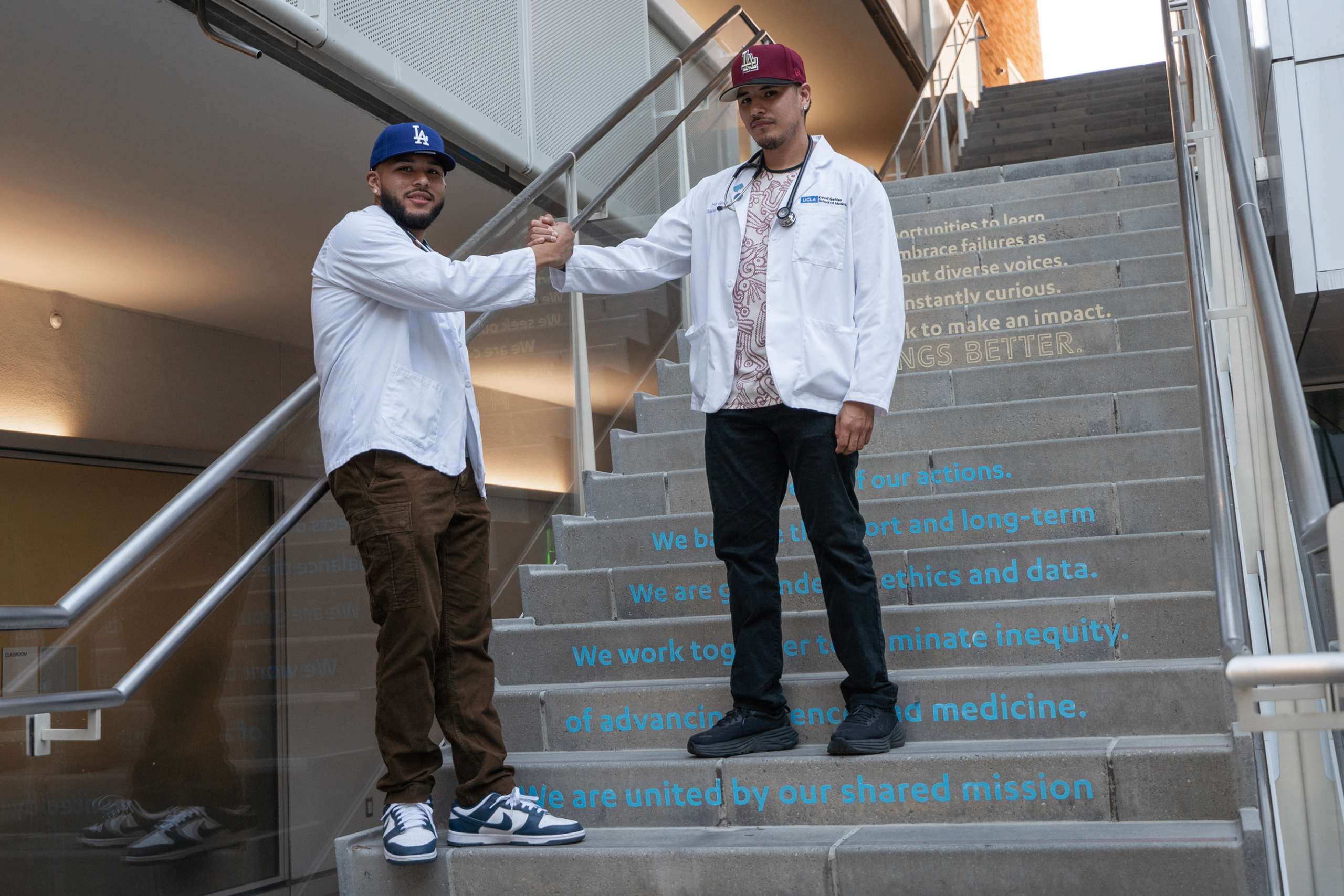 2 first-generation Latino medical students go viral on Instagram | UCLA ...