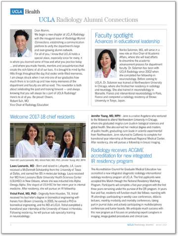 Alumni - Radiology | UCLA Health