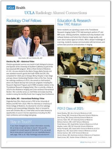 Alumni - Radiology | UCLA Health