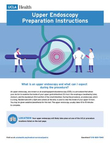 Tests and Preps - GI Patients May Need - Digestive Diseases | UCLA Health