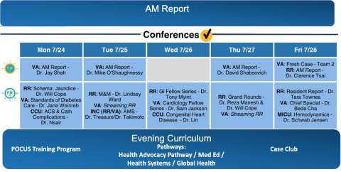 Teaching Conferences - Internal Medicine Residency Program | UCLA Health