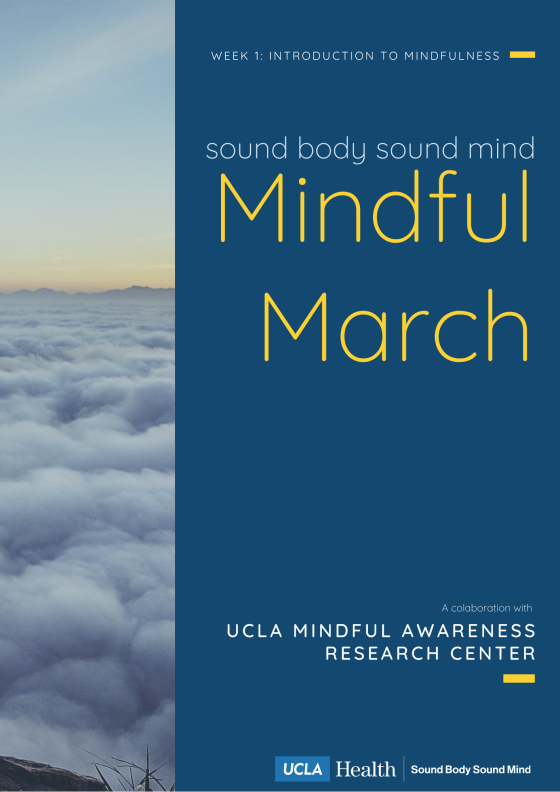 Classroom Corner: Mindful March - Sound Body Sound Mind | UCLA Health