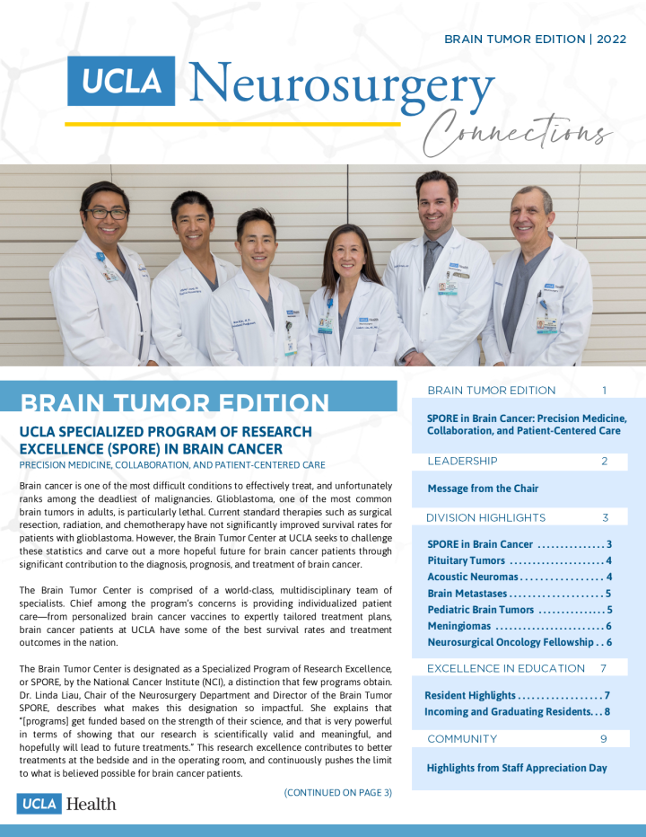eNewsletters - Neurosurgery | UCLA Health