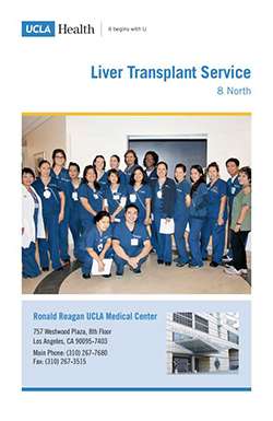Liver Transplant Service (8 North) - Ronald Reagan UCLA Medical Center ...