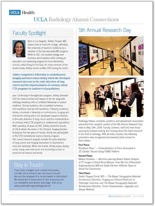 Alumni - Radiology | UCLA Health