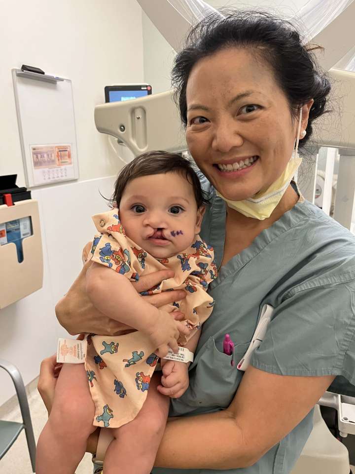 Craniofacial care team has young boy thriving after cleft lip and ...