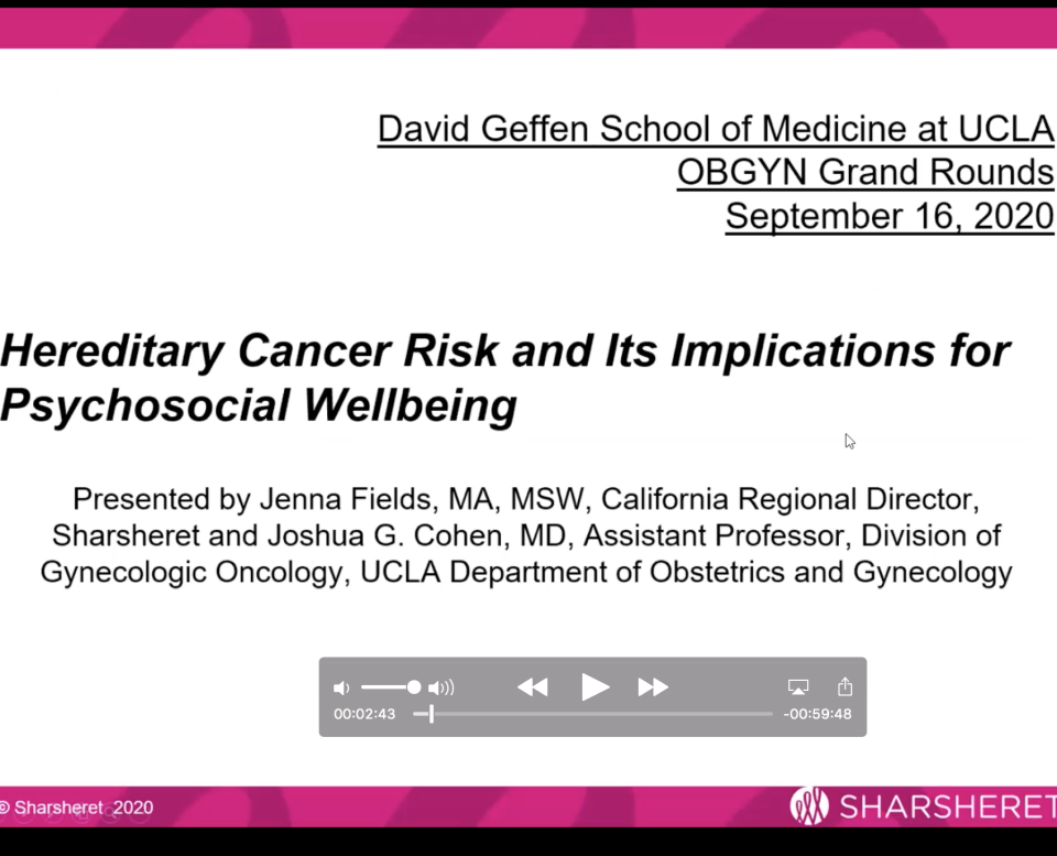 2020-2021 Grand Rounds - Obstetrics & Gynecology | UCLA Health