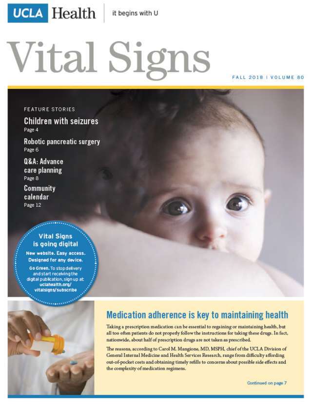 Vital Signs Fall 2018 | UCLA Health