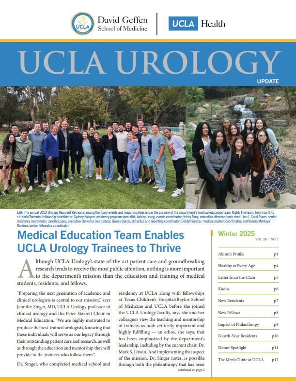 Newsletters - Urology | UCLA Health
