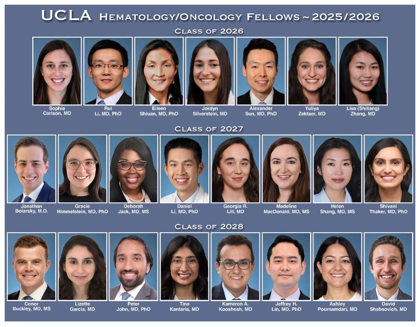 Hematology Oncology Fellowship Program - Medicine | UCLA Health