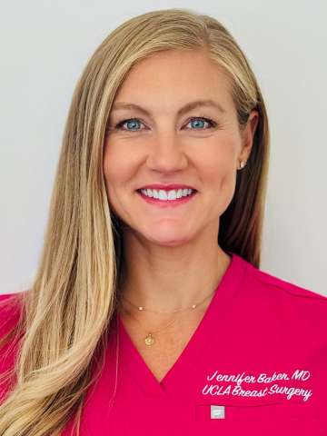 Jennifer Baker, MD - Surgical Oncology - Revlon Breast Center | UCLA Health