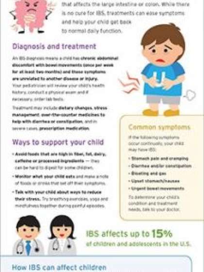 Irritable bowel syndrome in children | UCLA Health