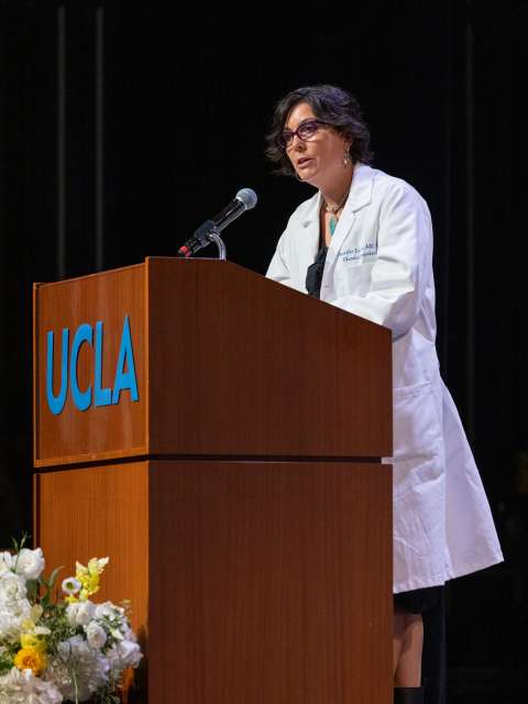 Dr. Jennifer Lucero Presents Keynote Address at UCLA White Coat ...