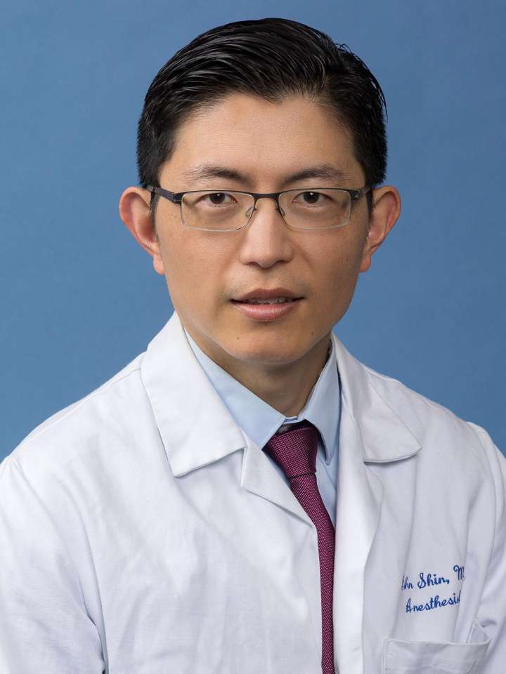 John S. Shin, MD | Anesthesiology | UCLA Health